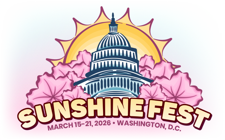 Schedule – Sunshine Fest 2026 – March 15-21, 2026, Washington, D.C ...